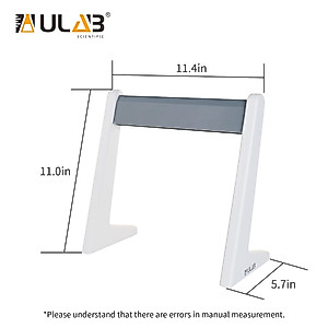 ULAB Lab Linear Pipettor Stand Rack, Laboratory Pipette Rack, Hold Up 6 pipettes, ULH1024