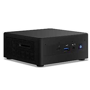 Intel NUC 11 Pro NUC11PAHI7 Performance Mini Desktop Computer/Mini PC/HTPC,Intel Core i7-1165G7 Processor Upto 4.7 GHz Turbo,4 Cores,8 Threads,Intel Iris Xe Graphics, 16G RAM+512G SSD