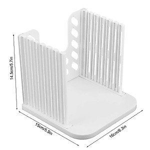 Jerliflyer Bakeware Bread Cutter, Foldable Bread Slicer Loaf Toast Cutter Evenly Removable ABS Easy to Use Pastry Cutters for Slicing Bread Kitchen