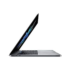 Apple MacBook Pro with Touch Bar (Mid 2017), 15.4in, Intel Core i7-7820HQ Quad-Core 2.9GHz, 512GB, 16GB DDR3, 802.11ac, Bluetooth, macOS 10.12.5 Sierra, Space Gray (Renewed)