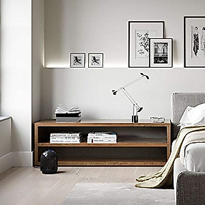 Airfree Iris 3000 Filterless Silent Room Air Purifier, 650 sq. ft, Black