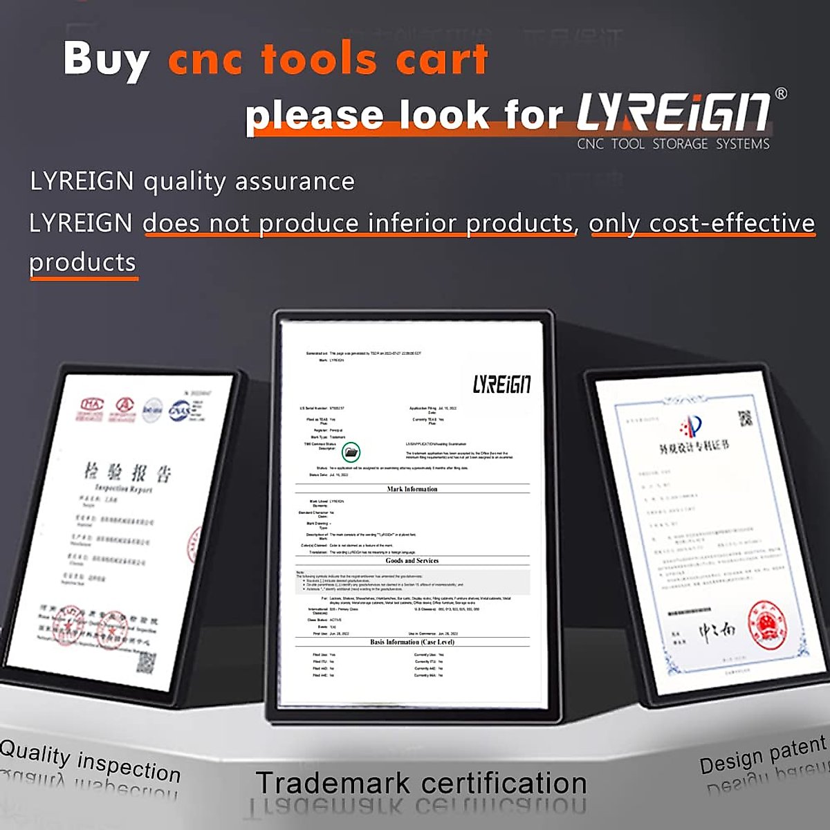 LYREIGN cat40 CNC Tool Rack CNC Tool Holder Storage cart CNC Tool Storage cabinets Large Capacity Tool cabinets CAT50-84CAP