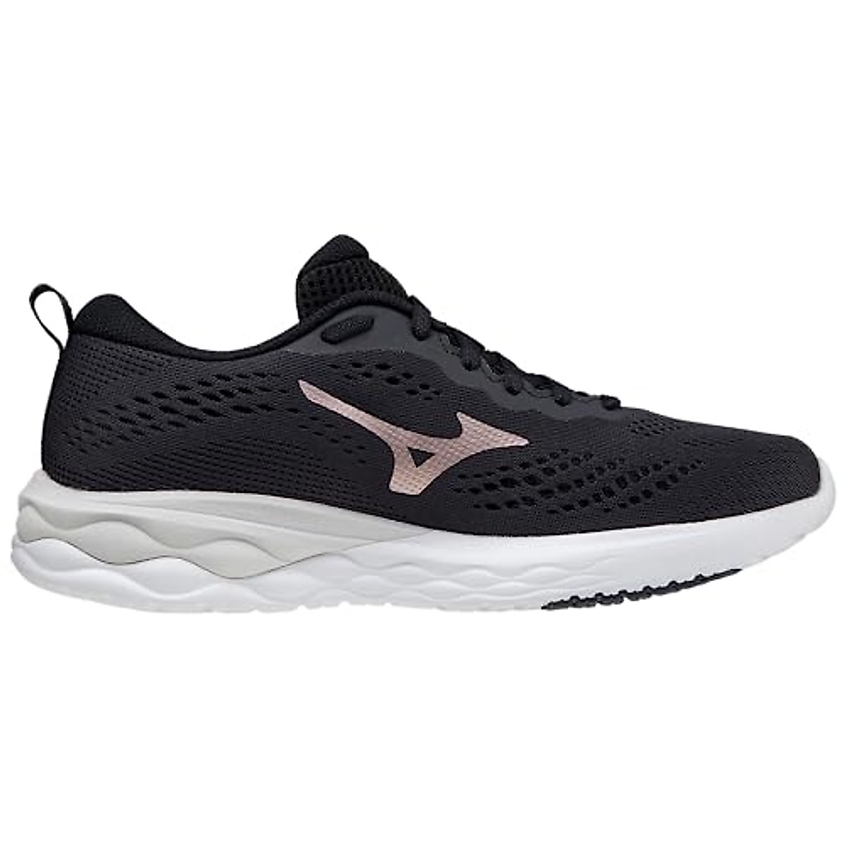 Mizuno Women's Wave Revolt 2 Training Shoe, Black-White, 9