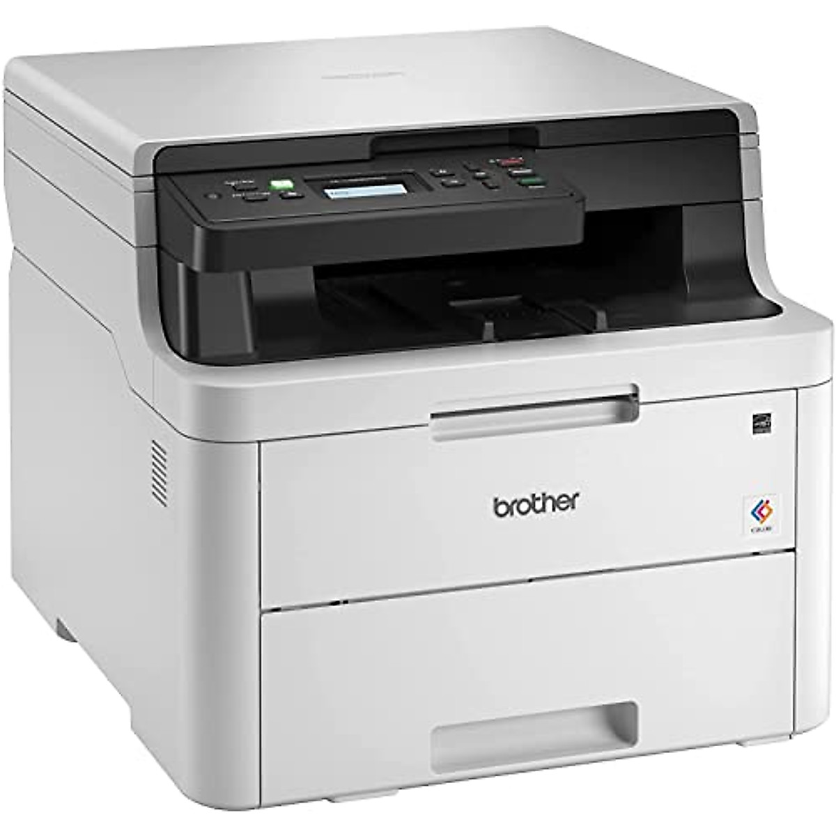 Brother HL-L32 90CDW Wireless Compact Digital Color All-in-One Laser Printer, 25ppm, 600 x 2400 dpi, Duplex Printing, Durlyfish