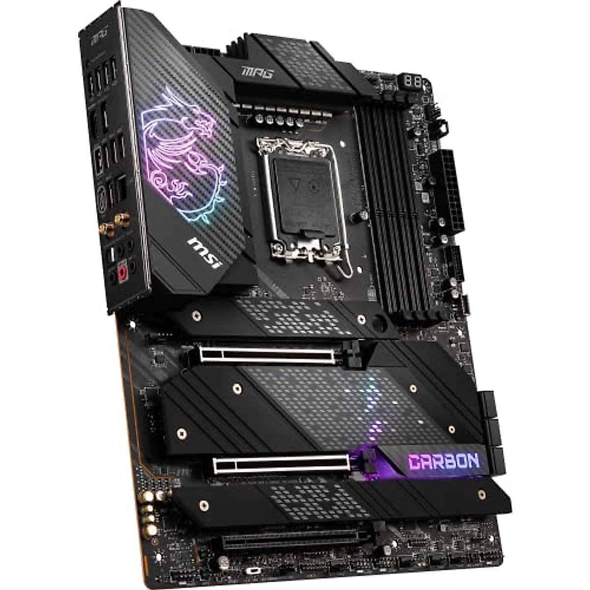 MSI MPG Z690 Carbon WiFi Gaming Motherboard (ATX, 12th Gen Intel Core, LGA 1700 Socket, DDR5, PCIe 4, CFX, M.2 Slots, Wi-Fi 6E)