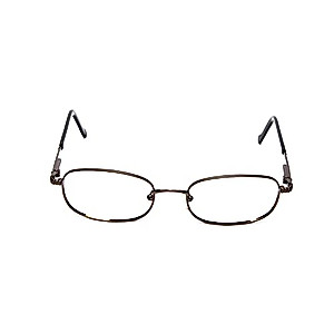 Reptile Skink Designer Reading Glasses in Gunmetal ; +1.75