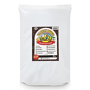 100% Pure Worm Castings Rich in Micro Nutrients - Odor Free Organic Plant Fertilizer for Indoor/Outdoor Use - Helps Reduce Soil Compaction, Improve Soil Aeration, Increase Water Retention, and More