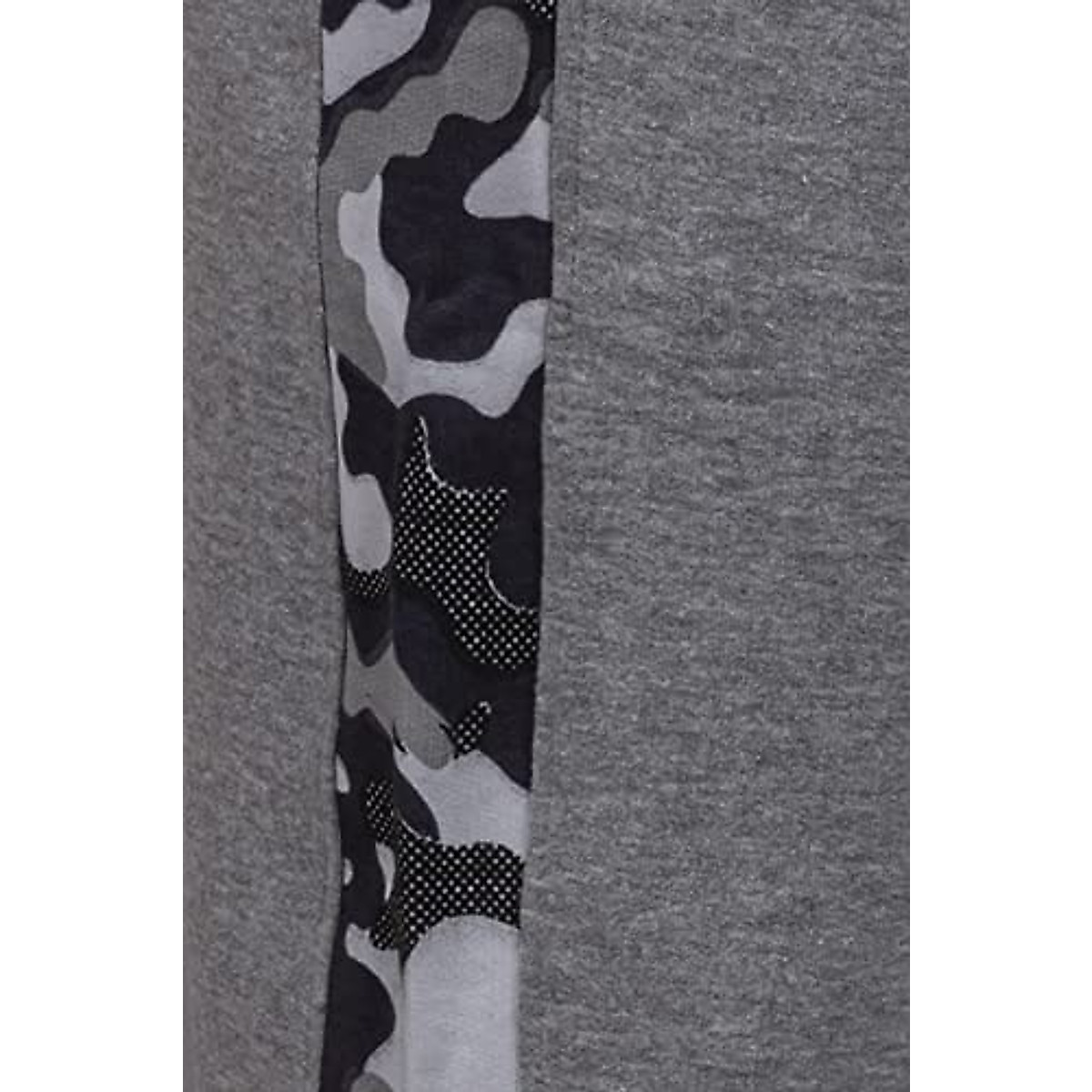 chopper club Boys Joggers Sweatpants with Drawstrings in Cotton Medium Thick Terry Fabric BlackGrey Printed Side Panel 18