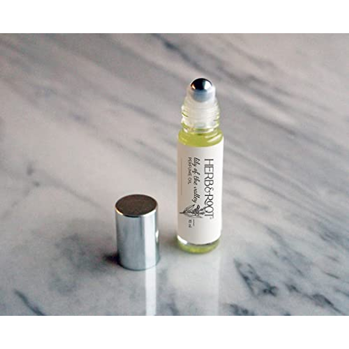 Herb & Root Lily of the Perfume for Oil Roll On for Women | Light, Fresh, Airy Classic Muguet Fragrance | Long-Lasting and Clean Perfume | Alcohol Free