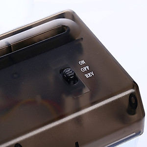 Portable Mini Paper Shredder, USB Auto A4 Paper Shredder Document Cutter Strip Cutting Machine Office Stationery Black