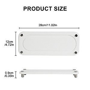 heylad Home Sink Caddy, Instant Dry Kitchen Bathroom Sink Organizer, Diatomaceous Earth Sink Tray with Rust-Free Acrylic Feet, Sponge Soap Dispenser Holder, White