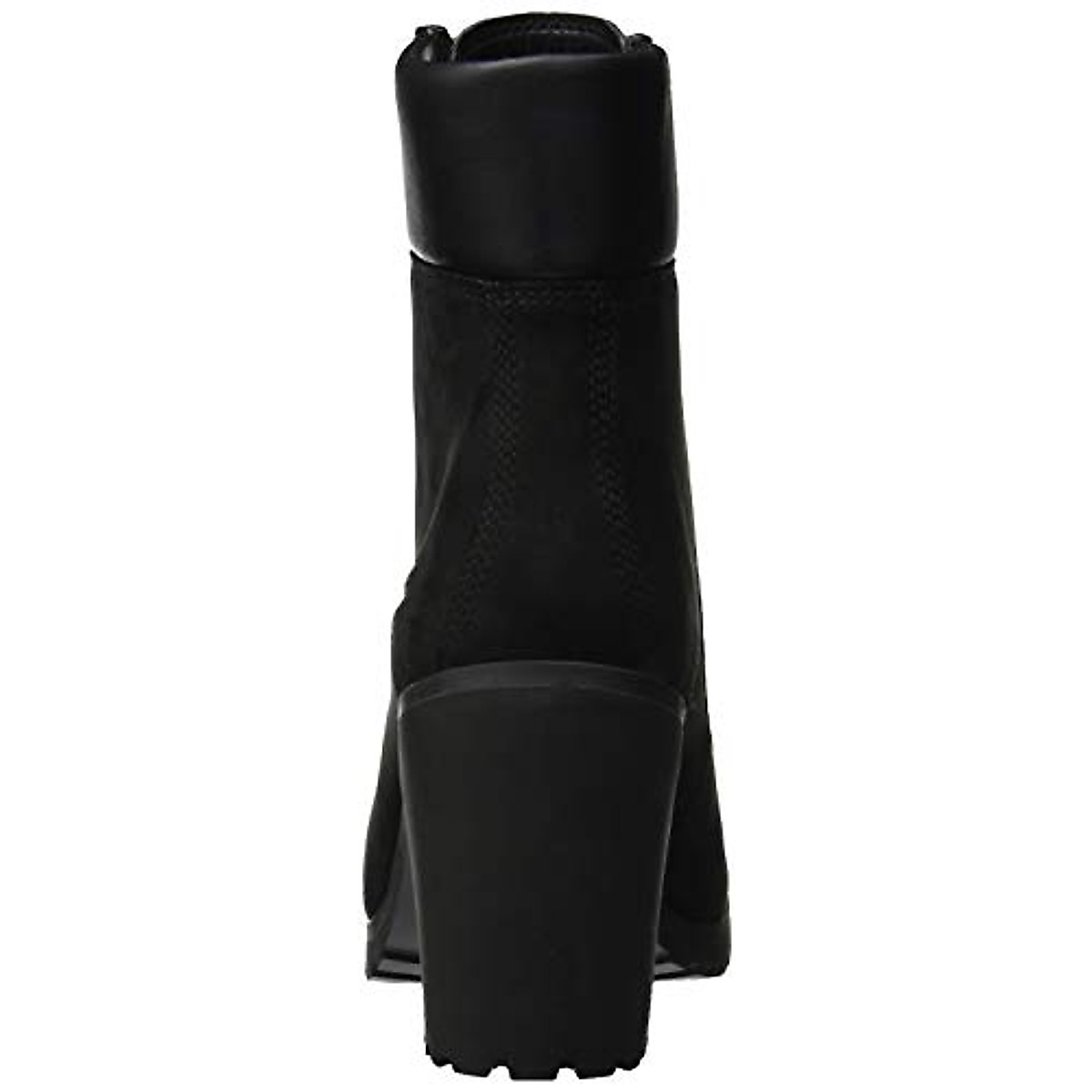 Timberland Women's Allington 6-Inch Lace-Up Boots, Black Nubuck, 8