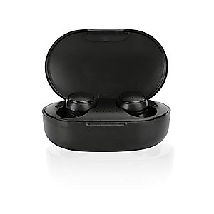 fosa1 True Wireless Earbud, Portable Mini Binaural Call Stereo in Ear Headphones Built in Mic Noise Reduction with Charging Case Fit for Running Gym Outdoor