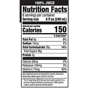 Amazon Brand - Happy Belly Grape Juice, Bottle, 64 fl oz (Pack of 1)