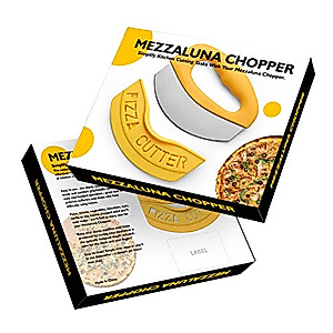 TACGEA Pizza Cutter, Sharp Blade Stainless Steel Pizza Cutter Slicer with Protective Sheath, Kitchen Tool