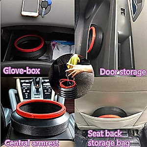 Car Portable Collapsible Trash Can,1.05 Gallon Leak-Proof Folding Storage Bin 4L,Retractable Water Bucket Waste Bin for Fishing Outdoor Travel