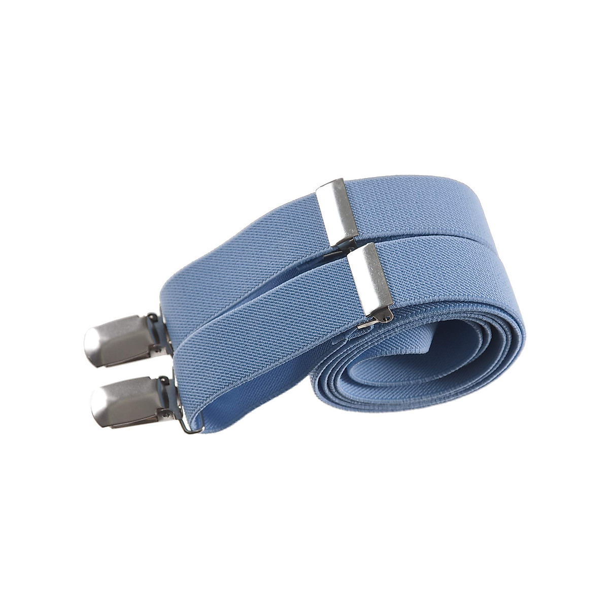 Tuxgear Mens Bow Tie and Suspender Set Combo, 48" Men's, Light Blue (48" Men's, Light Blue)