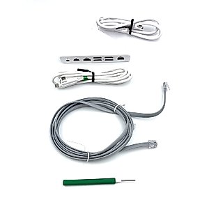 FIRST DATA Clover Cable Assembly Pack and Cable YJ3 Mini Triangle Hub wHex Driver (1HYNZZZ0168)