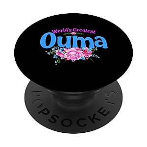 World's Greatest Ouma - South African Grandma PopSockets PopGrip: Swappable Grip for Phones & Tablets