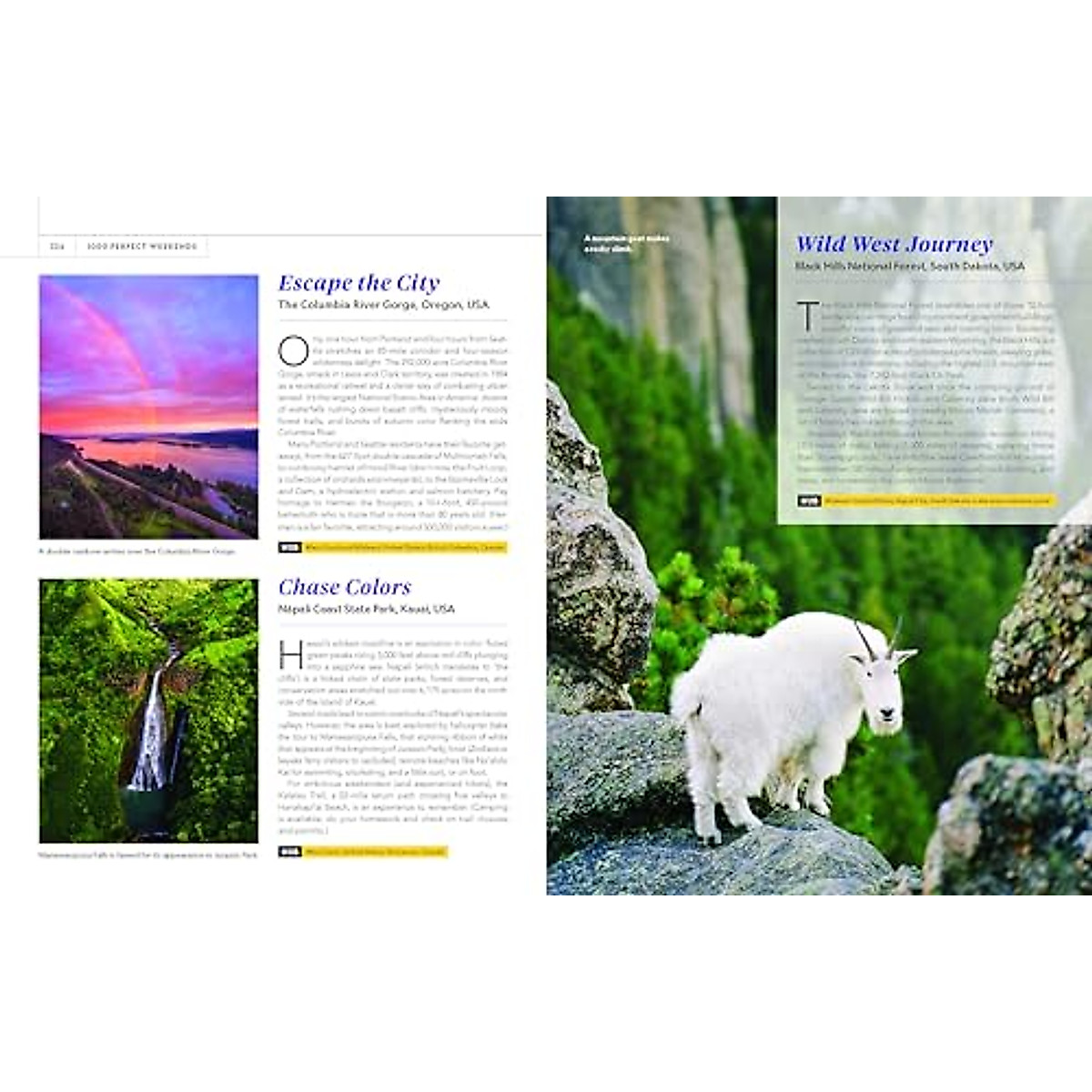 1,000 Perfect Weekends: Great Getaways Around the Globe