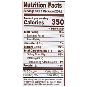 TASTY BITE Mexican Protein Bowl, 8.8 Ounce, Pack of 6, Ready to Eat, Microwaveable, Vegan, 12g Plant Protein, Tangy Citrus