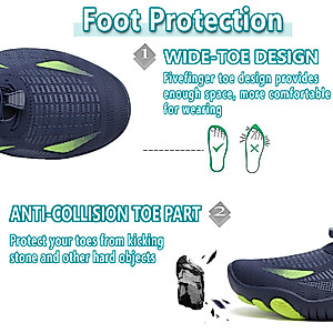 YYXMS Lightweight Comfortable Water Shoes for Men Women Barefoot Quick Dry Aqua Shoes Outdoor Beach Shoes for Diving Walking Boating Swimming Surfing Yoga