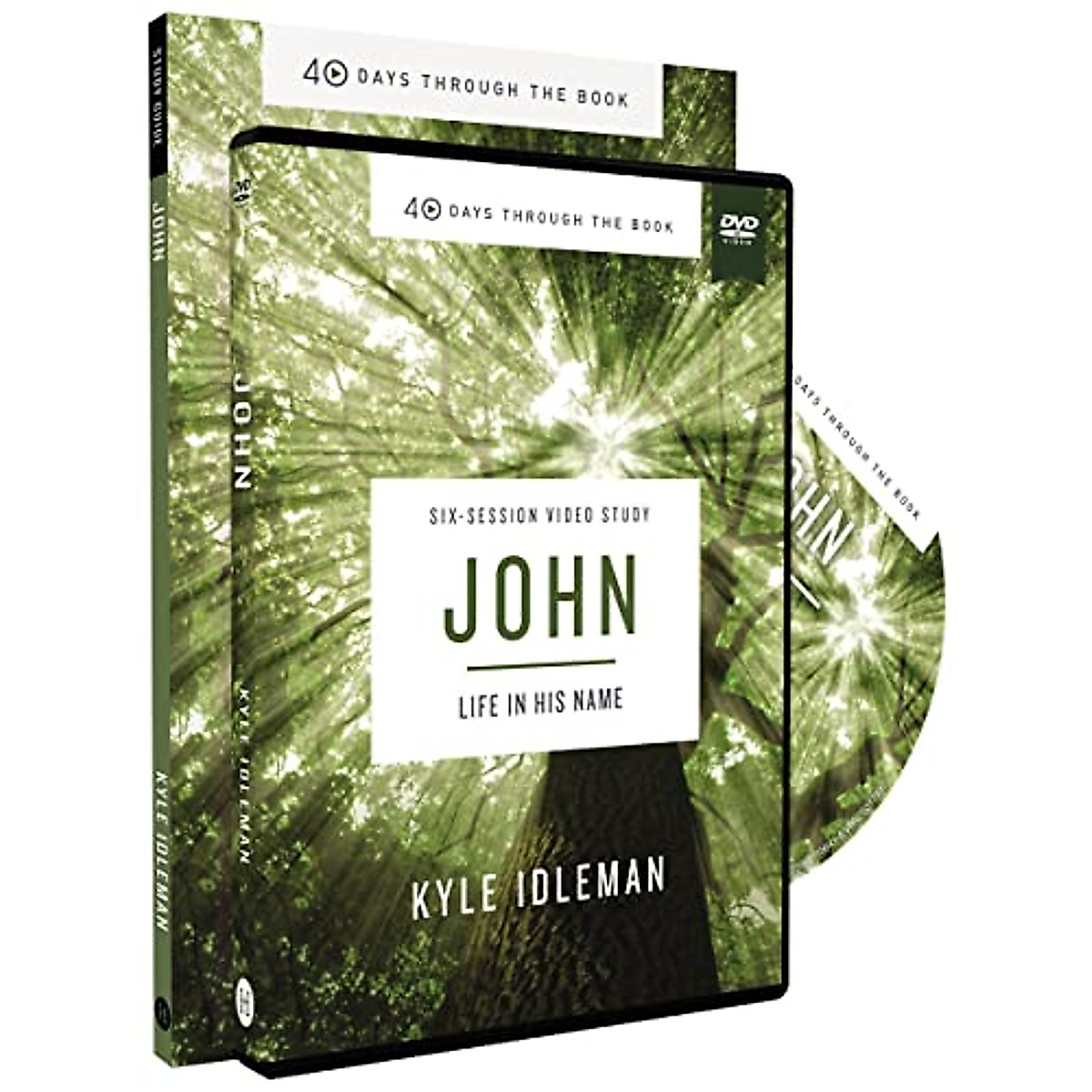 John Study Guide with DVD: Life in His Name (40 Days Through the Book)