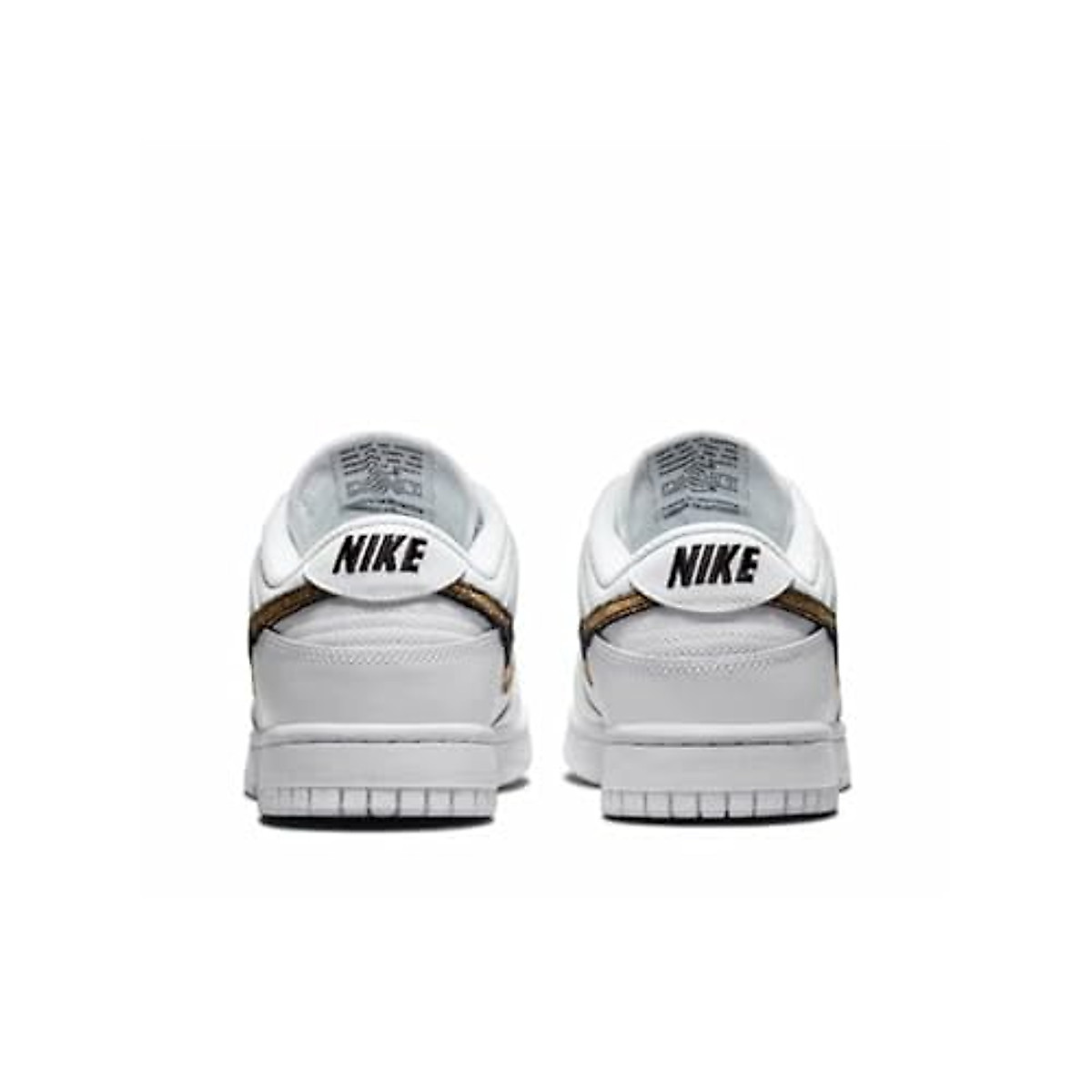 Nike Womens Dunk Low SE DD7099 100 Animal Instinct - Size 8W White