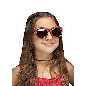 Sun-Staches Kids Miraculous Ladybug Glitter Dots Sunglasses Child Size Shades UV400 Arkaid, Multi, one Size (SG3774)Costume
