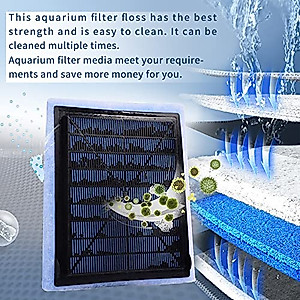 10-20 Gallon Aquarium Filters EZ-Change #2 Filter Cartridge fit Aquarium Filter Cartridge 10 to 20 Power, for Healthier Fish (4 Pcs)