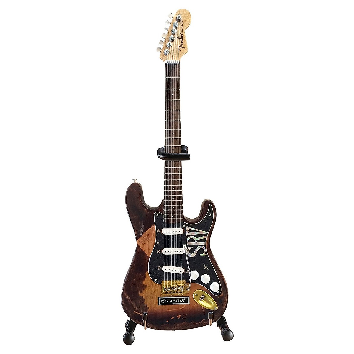 Axe Heaven SRV Model Custom Mini Fender Strat Guitar Replica
