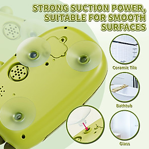 Lehoo Castle Baby Bath Toys, Automatic Bath Bubble Machine, Dinosaur Bathtub Bubble Maker with 12 Songs, Bath Toys for Kids Ages 1-3, Gift for Boys Girls