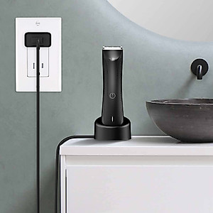 Power Adapter Charger Compatible with MANSCAPED Lawn Mower 3.0 2.0 Electric Groin Hair Trimmer Manscape, The Weed Whacker Nose and Ear Hair Trimmer MANSCAPED Trimmer Charging Supply Cord