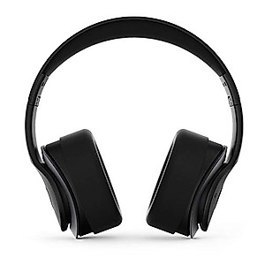 NCREDIBLE AX1 Bluetooth Wireless Headphones, Enhanced APT-X Audio, Tuned by Nick Cannon, Foldable Headset, Adjustable Padded Headband, Soft Ear Cushions, Built-in Mic, Ear Cup Controls (Gunmetal)