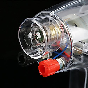 Deluxe Hand Crank Electricity Generator with High/Low Output Switch Hand Crank Dynamo 6.3V 0.3A Light Bulb Mechanical Emergency Power Supply