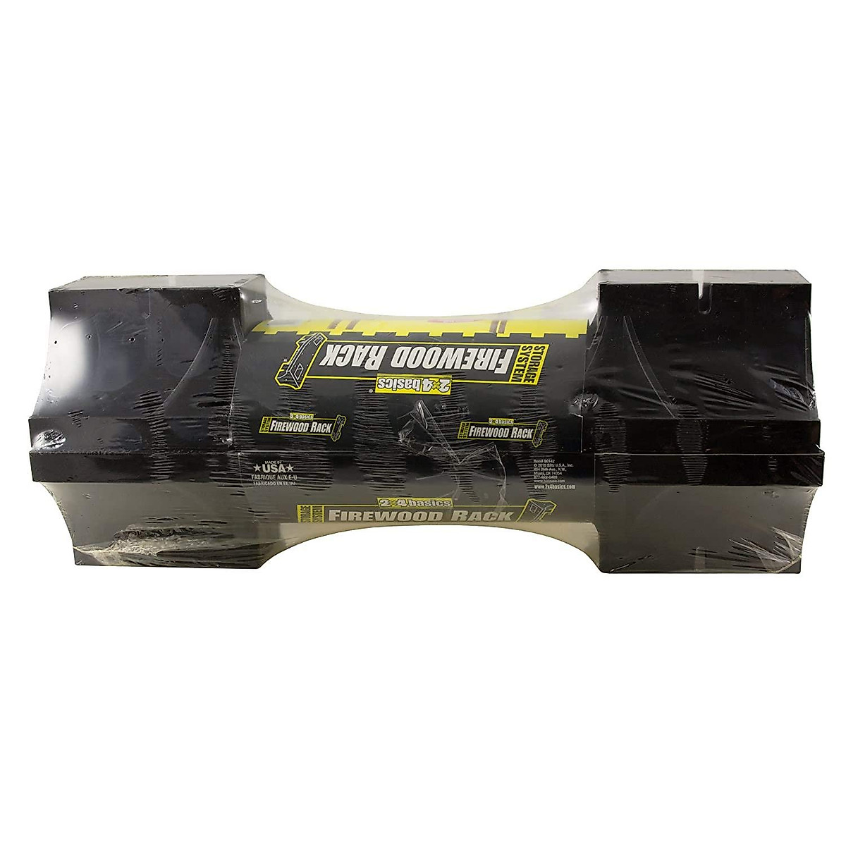 2 x 4 BASICS 90144MI Firewood Rack System, Black