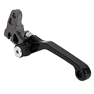 JFG RACING Motorcycle Brake Clutch Lever Folding Levers CNC for KLX110 KLX110L 2010-2023 Dirt Bike Black