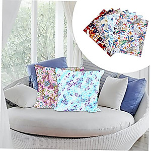 15 Sheets Cloth Head Floret Cloth Group Cotton Percale Sheets Scrapbooking Materials Quilting Fabric Flower Sewing Cloth Sewing Cloth Scraps Patchwork Felt Fabric Sheet Accessories