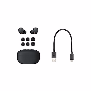 Sony WF-1000XM5 Noise-Canceling Earbuds with Alexa, 24hr Battery, IPX4 Rating - For iOS & Android