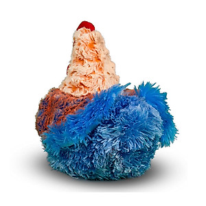 Douglas Henrietta Blue Lace Hen Chicken Plush Stuffed Animal