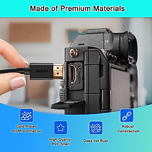 USB to HDMI Adapter Cable, 6.6FT USB to HDMI Male Cable, 1080P HD Monitor Display Audio Video Converter Cable Cord, Only Support Windows XP/7/8/8.1/10 Systems