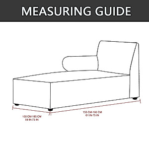 ZSDCGC Left/Right Thick L Shaped Couch Cover, Velvet Sectional Sofa Slipcover Chaise Lounge Cover for Loveseat Sectional Sofa Machine Washable (Color : Gray 1, Size : Right)