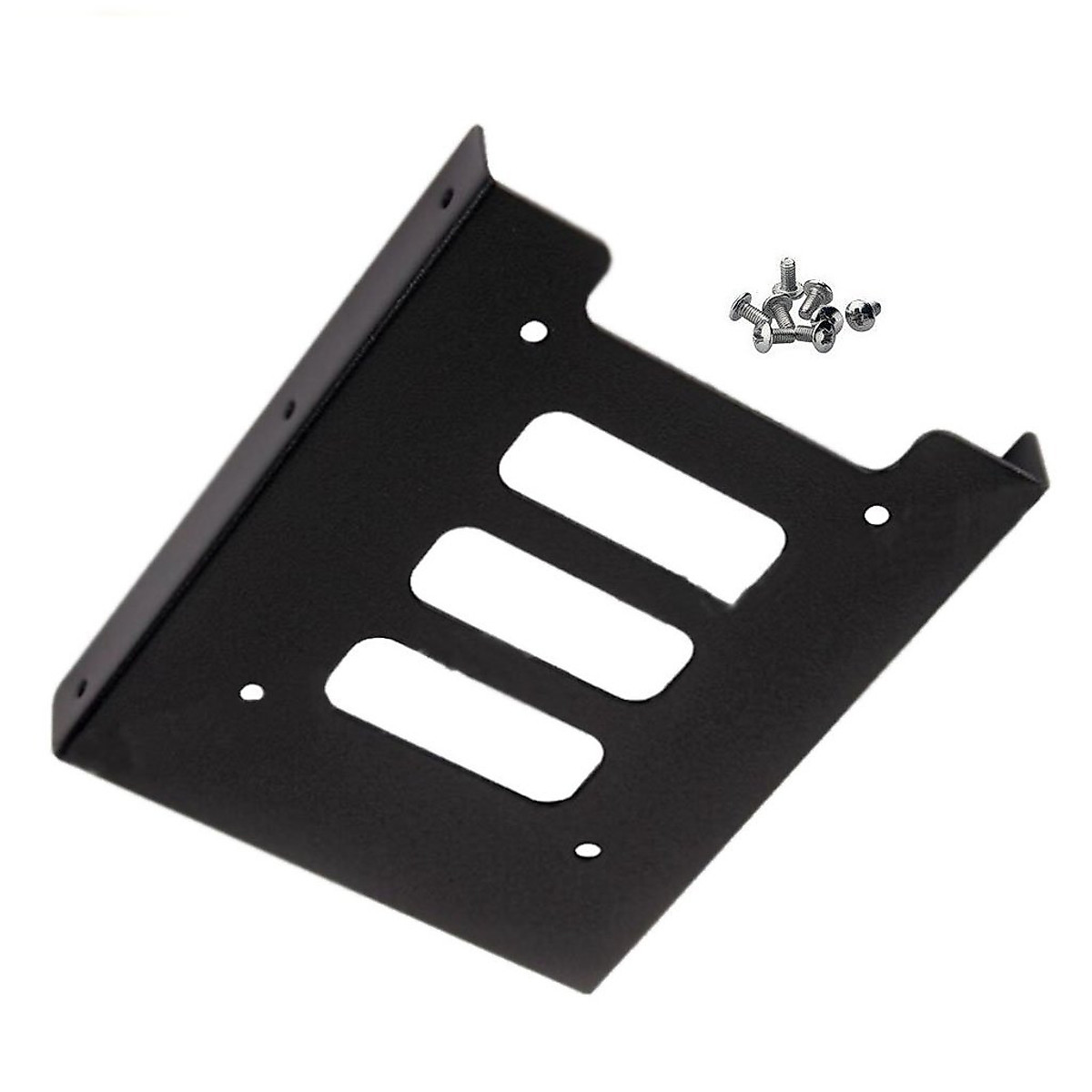 iMBAPrice 2.5" to 3.5" Bay SSD/HDD Notebook Hard Disk Drive Mounting Bracket Adapter Tray Kit - Black