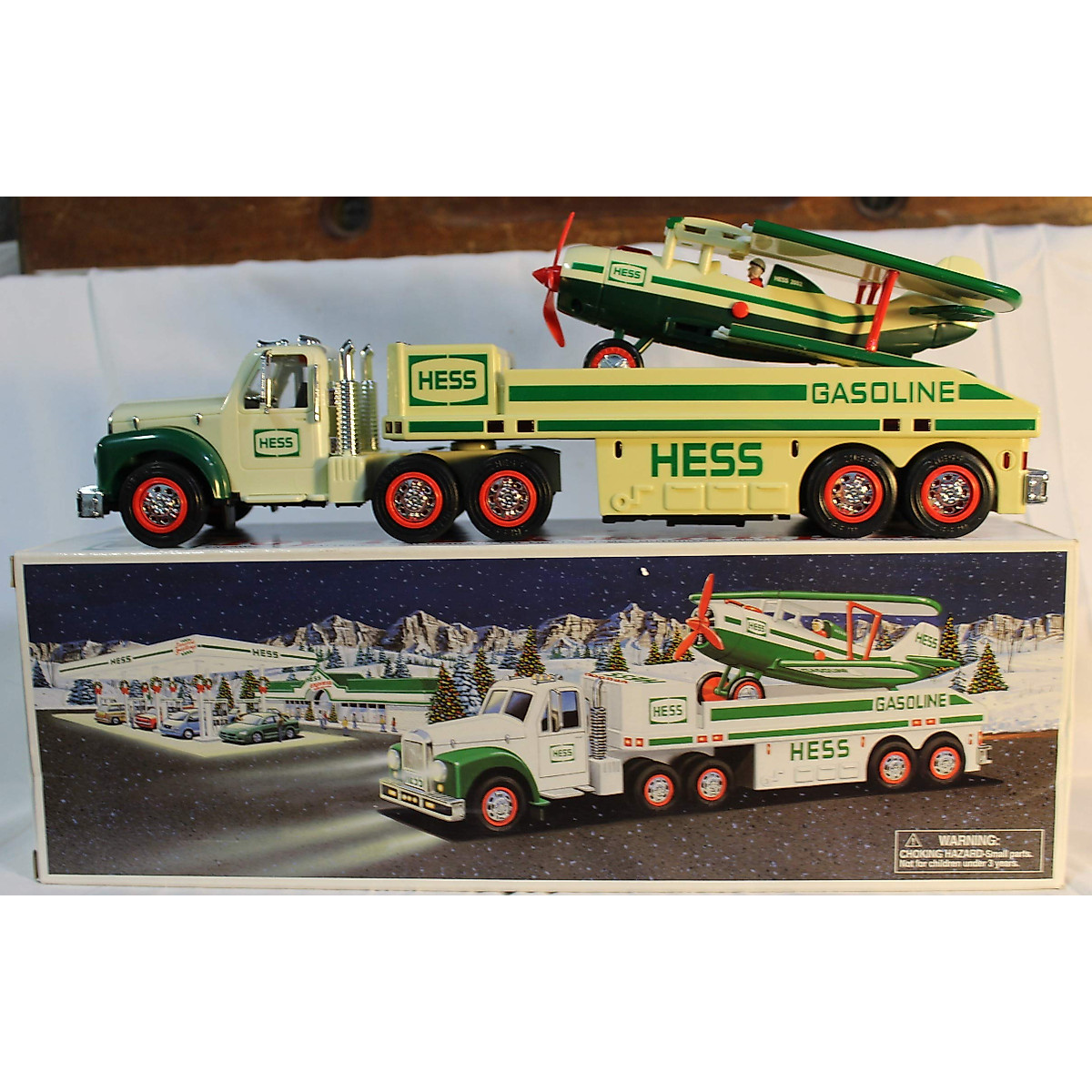 Hess Toy Truck and Airplane-2002