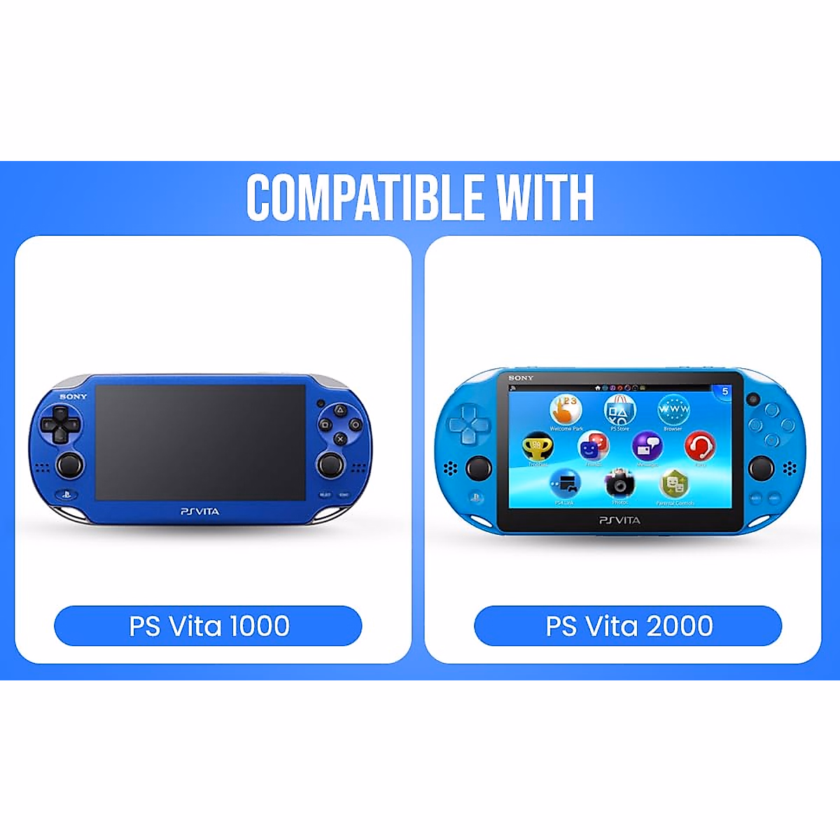 Gamer Gear SD2Vita 6.0 Memory Card Adapter, PS Vita PSVSD Micro SD Adapter PSV 1000/2000 PSTV FW 3.65 HENkaku Enso System, White, 001494