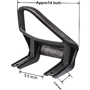 Dr.Acces EZGO Golf Cart Arm Rest Hip Restraint Driver Side for EZGO TXT 1994-UP Gas&Electric Replace# 71701-G01