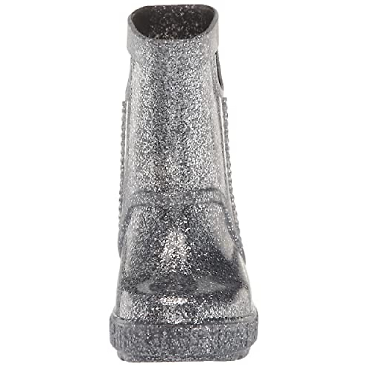 UGG T DRIZLITA Rain Boot, Glitter Grey, 11 US Unisex Little Kid