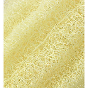 NileCart Egyptian Loofah Sponges Natural Exfoliating Body Wash Gourd, Loofah Bath Sponges for Skincare, Exfoliating Back Scrubber (One Whole Loofah 22")