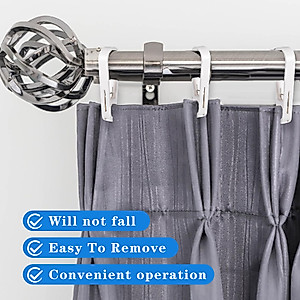 4PCS Laundry Hooks Clip Plastic Clothes Hangers Pins, Clothes Pins Swivel Hanging Hooks Super Strong Hanger Clips Laundry Hooks Clip for Bathroom Wardrobe Kitchen Travel