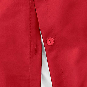 Luxury 3 Piece Pinch Pleated Duvet Cover Set - Ultra Soft, Lightweight, Breathable Microfiber Bedding for Cool, Comfortable Sleep, Pintuck Decorative Comforter Cover, Queen, Cherry Red